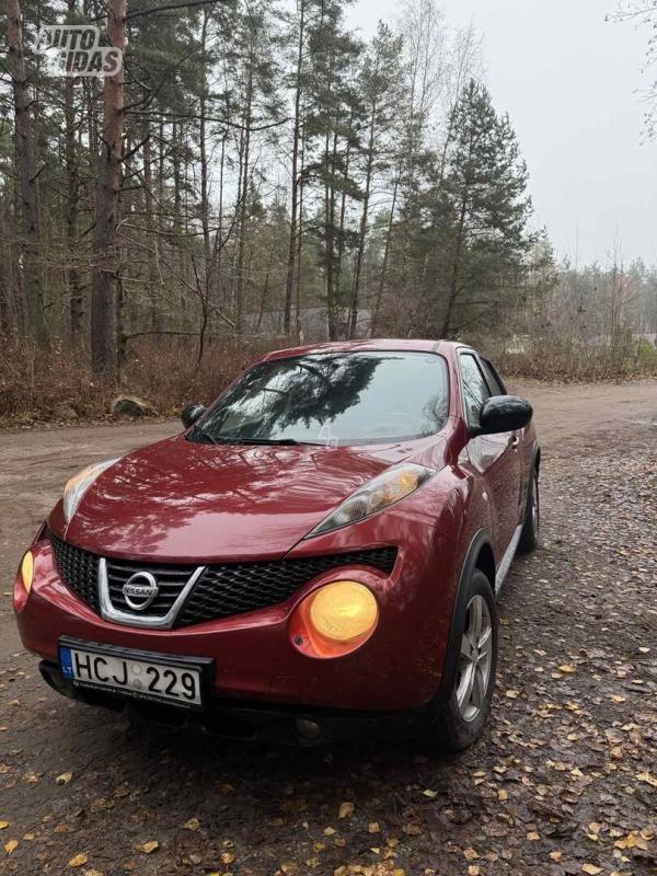 Sarkans Nissan Juke 2014 Viļņa, ar dzinēja tilpumu 1.60 L un nobraukumu 152 tūkst. km par 5350 €, foto 2 vietnē AUTOMOTO.COM.LV