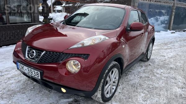 Sarkans Nissan Juke 2014 Rīga, ar dzinēja tilpumu 1.60 L un nobraukumu 89 tūkst. km par 6900 €, foto 1 vietnē AUTOMOTO.COM.LV