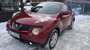 Red Nissan Juke 2014 in Riga, with an engine capacity of 1.60 L and mileage of 89 thousand km for 6900 €, photo  on AUTOMOTO.COM.LV