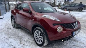 Red Nissan Juke 2014 in Riga, with an engine capacity of 1.60 L and mileage of 89 thousand km for 6900 €, photo 2 on AUTOMOTO.COM.LV