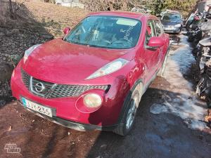 Red Nissan Juke 2014 in Kaunas, with an engine capacity of 1.60 L and mileage of 174 thousand km for 5800 €, photo  on AUTOMOTO.COM.LV