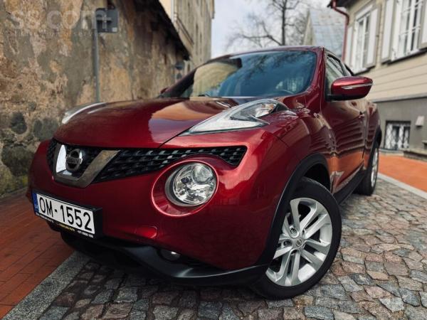 Sarkans Nissan Juke 2014 Cēsis, ar dzinēja tilpumu 1.20 L un nobraukumu 0 tūkst. km par 7990 €, foto 3 vietnē AUTOMOTO.COM.LV