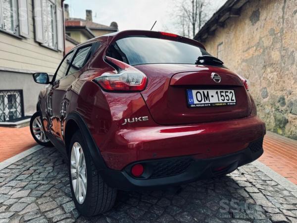 Sarkans Nissan Juke 2014 Cēsis, ar dzinēja tilpumu 1.20 L un nobraukumu 0 tūkst. km par 7990 €, foto 7 vietnē AUTOMOTO.COM.LV