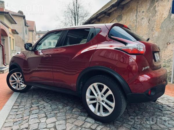 Sarkans Nissan Juke 2014 Cēsis, ar dzinēja tilpumu 1.20 L un nobraukumu 0 tūkst. km par 7990 €, foto 8 vietnē AUTOMOTO.COM.LV