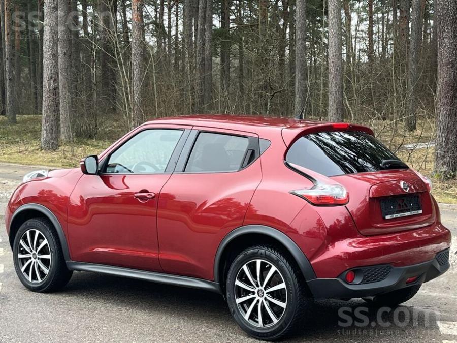 Sarkans Nissan Juke 2014 Valmiera, ar dzinēja tilpumu 1.20 L un nobraukumu 0 tūkst. km par 7200 €, foto 4 vietnē AUTOMOTO.COM.LV