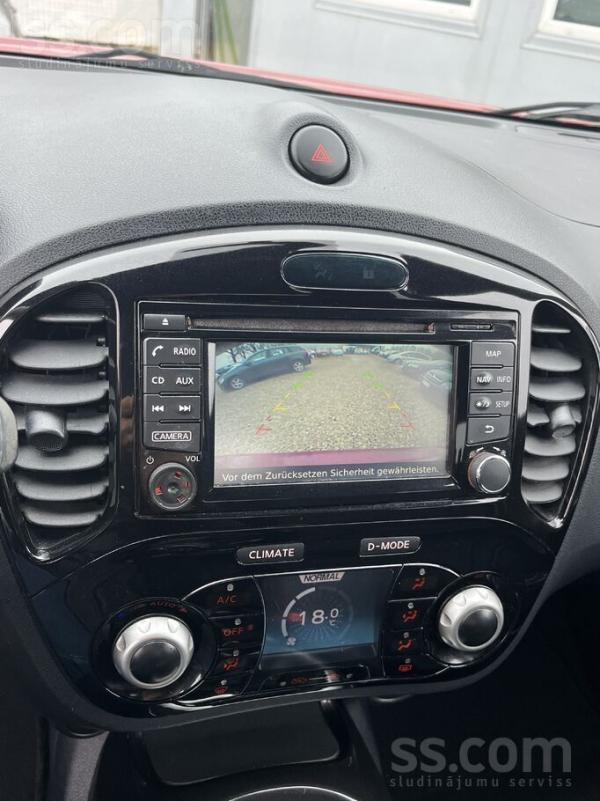 Sarkans Nissan Juke 2014 Valmiera, ar dzinēja tilpumu 1.20 L un nobraukumu 0 tūkst. km par 7200 €, foto 7 vietnē AUTOMOTO.COM.LV