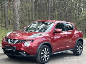Sarkans Nissan Juke 2014 Valmiera, ar dzinēja tilpumu 1.20 L un nobraukumu 0 tūkst. km par 7200 €, foto 1 vietnē AUTOMOTO.COM.LV