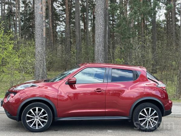 Sarkans Nissan Juke 2014 Valmiera, ar dzinēja tilpumu 1.20 L un nobraukumu 0 tūkst. km par 7200 €, foto 5 vietnē AUTOMOTO.COM.LV