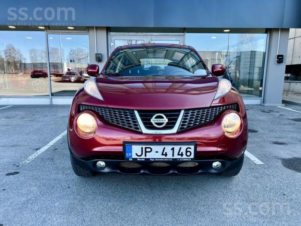 Sarkans Nissan Juke 2014 Rīga, ar dzinēja tilpumu 1.60 L un nobraukumu 115 tūkst. km par 6850 €, foto 2 vietnē AUTOMOTO.COM.LV