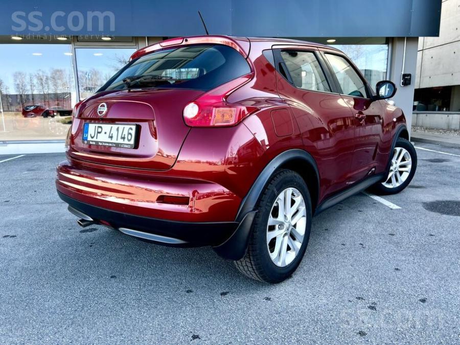 Sarkans Nissan Juke 2014 Rīga, ar dzinēja tilpumu 1.60 L un nobraukumu 115 tūkst. km par 6850 €, foto 9 vietnē AUTOMOTO.COM.LV