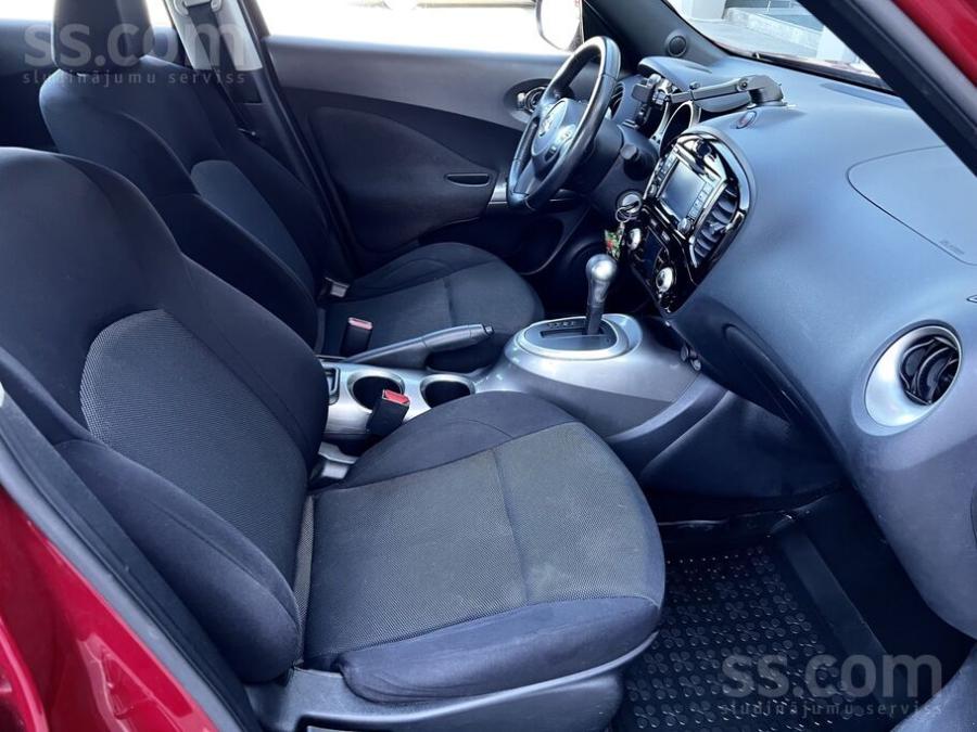 Sarkans Nissan Juke 2014 Rīga, ar dzinēja tilpumu 1.60 L un nobraukumu 115 tūkst. km par 6850 €, foto 14 vietnē AUTOMOTO.COM.LV