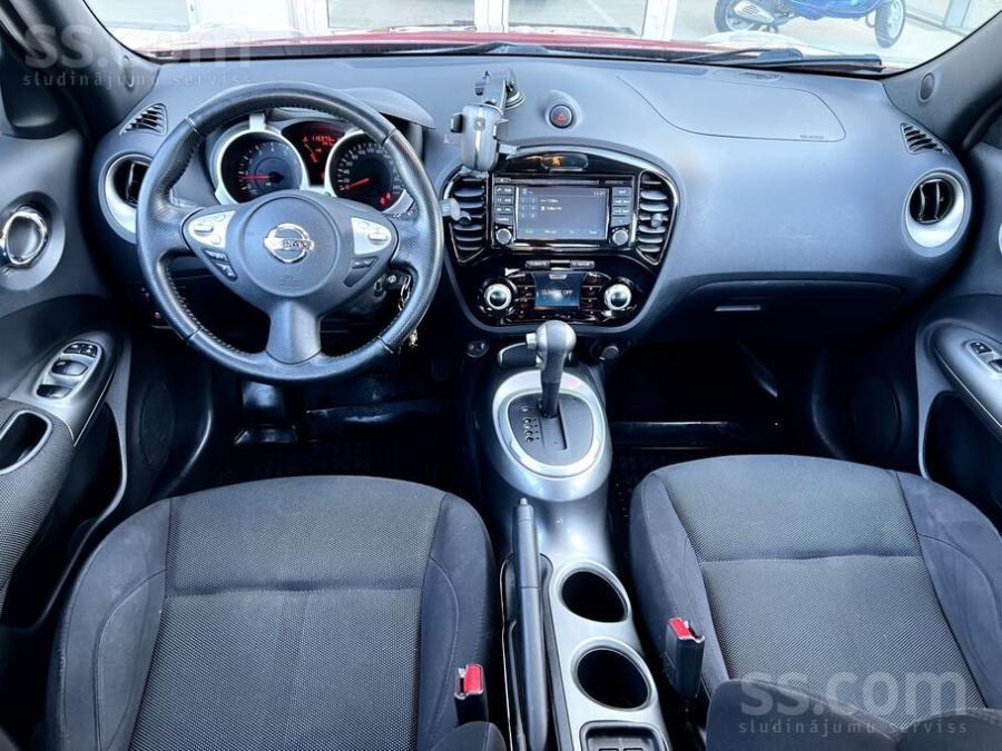 Sarkans Nissan Juke 2014 Rīga, ar dzinēja tilpumu 1.60 L un nobraukumu 115 tūkst. km par 6190 €, foto 12 vietnē AUTOMOTO.COM.LV