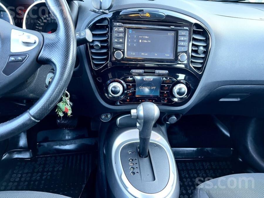 Sarkans Nissan Juke 2014 Rīga, ar dzinēja tilpumu 1.60 L un nobraukumu 115 tūkst. km par 6190 €, foto 16 vietnē AUTOMOTO.COM.LV