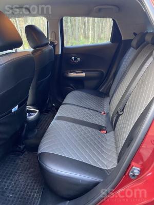 Sarkans Nissan Juke 2014 Liepāja, ar dzinēja tilpumu 1.60 L un nobraukumu 120 tūkst. km par 7300 €, foto 8 vietnē AUTOMOTO.COM.LV