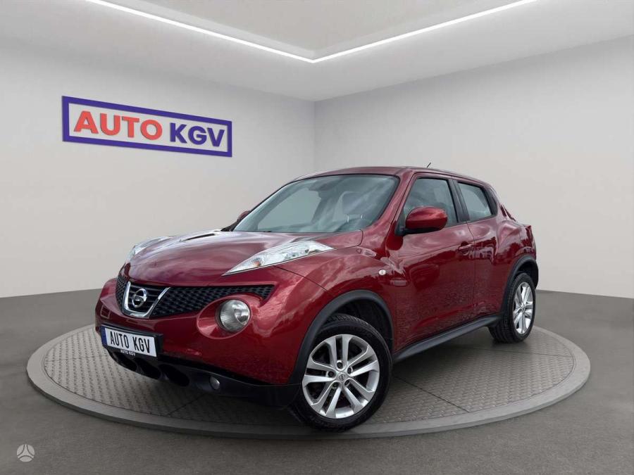 Sarkans Nissan Juke 2014 Kauņa, ar dzinēja tilpumu 1.60 L un nobraukumu 175 tūkst. km par 6999 €, foto 1 vietnē AUTOMOTO.COM.LV