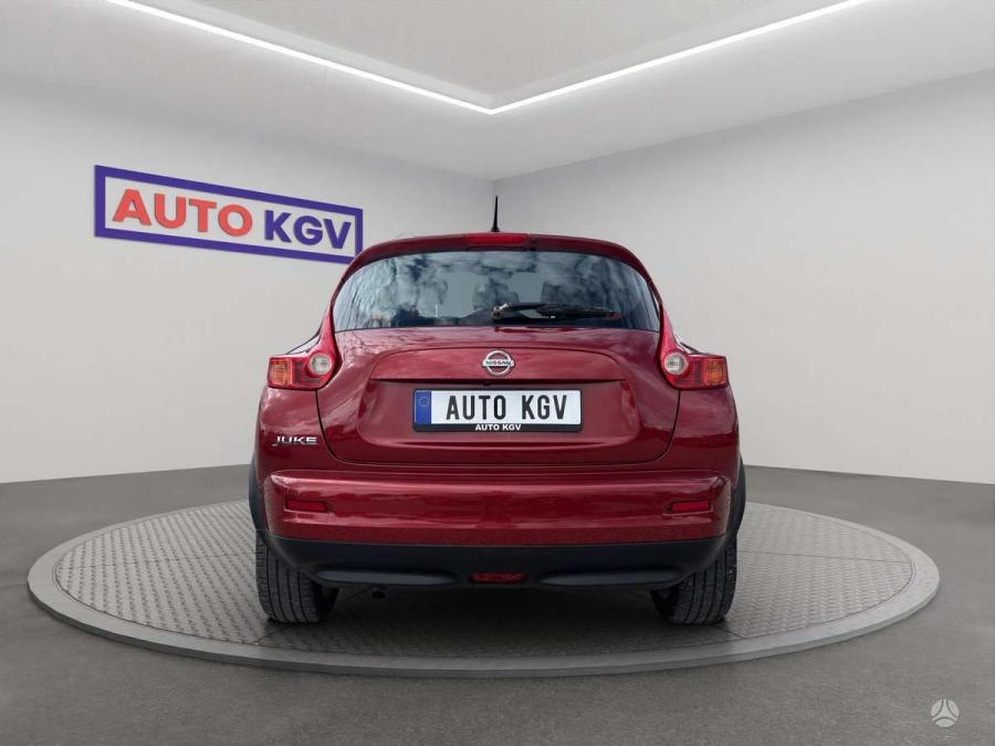 Sarkans Nissan Juke 2014 Kauņa, ar dzinēja tilpumu 1.60 L un nobraukumu 175 tūkst. km par 6999 €, foto 5 vietnē AUTOMOTO.COM.LV