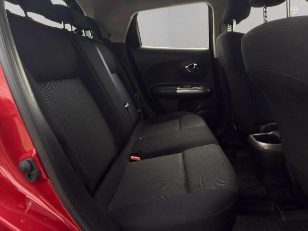 Red Nissan Juke 2014 in Kaunas, with an engine capacity of 1.60 L and mileage of 175 thousand km for 6999 €, photo 9 on AUTOMOTO.COM.LV