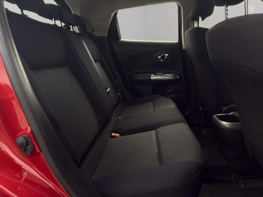 Sarkans Nissan Juke 2014 Kauņa, ar dzinēja tilpumu 1.60 L un nobraukumu 175 tūkst. km par 6999 €, foto 10 vietnē AUTOMOTO.COM.LV