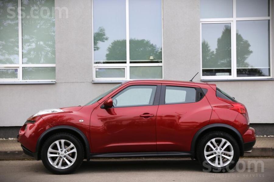 Sarkans Nissan Juke 2014 Rīga, ar dzinēja tilpumu 1.60 L un nobraukumu 116 tūkst. km par 6495 €, foto 3 vietnē AUTOMOTO.COM.LV