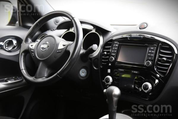 Red Nissan Juke 2014 in Riga, with an engine capacity of 1.60 L and mileage of 116 thousand km for 6495 €, photo 10 on AUTOMOTO.COM.LV