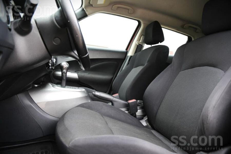 Sarkans Nissan Juke 2014 Rīga, ar dzinēja tilpumu 1.60 L un nobraukumu 116 tūkst. km par 6495 €, foto 12 vietnē AUTOMOTO.COM.LV