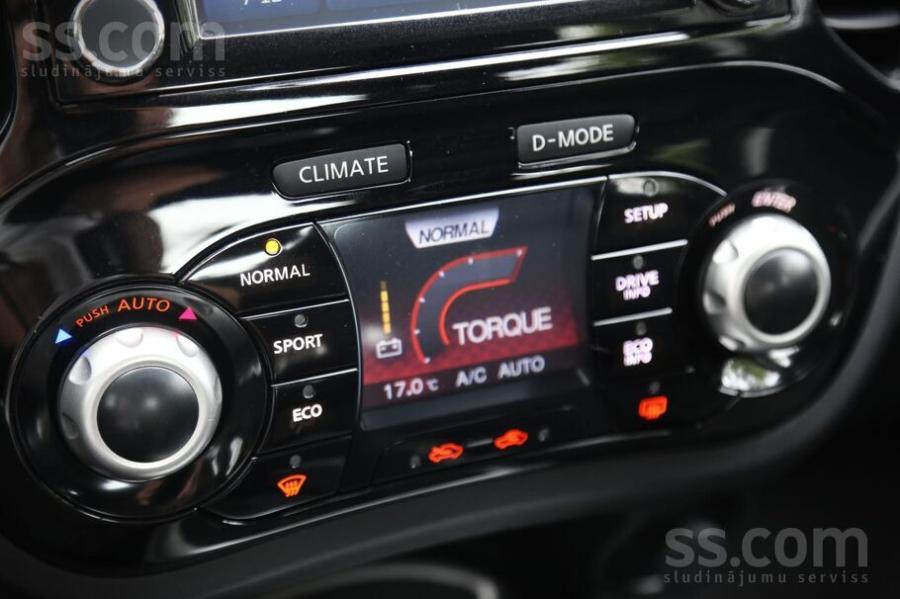Sarkans Nissan Juke 2014 Rīga, ar dzinēja tilpumu 1.60 L un nobraukumu 116 tūkst. km par 6495 €, foto 18 vietnē AUTOMOTO.COM.LV