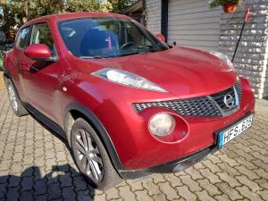 Red Nissan Juke 2014 in Kaunas, with an engine capacity of 1.60 L and mileage of 136 thousand km for 4950 €, photo 5 on AUTOMOTO.COM.LV