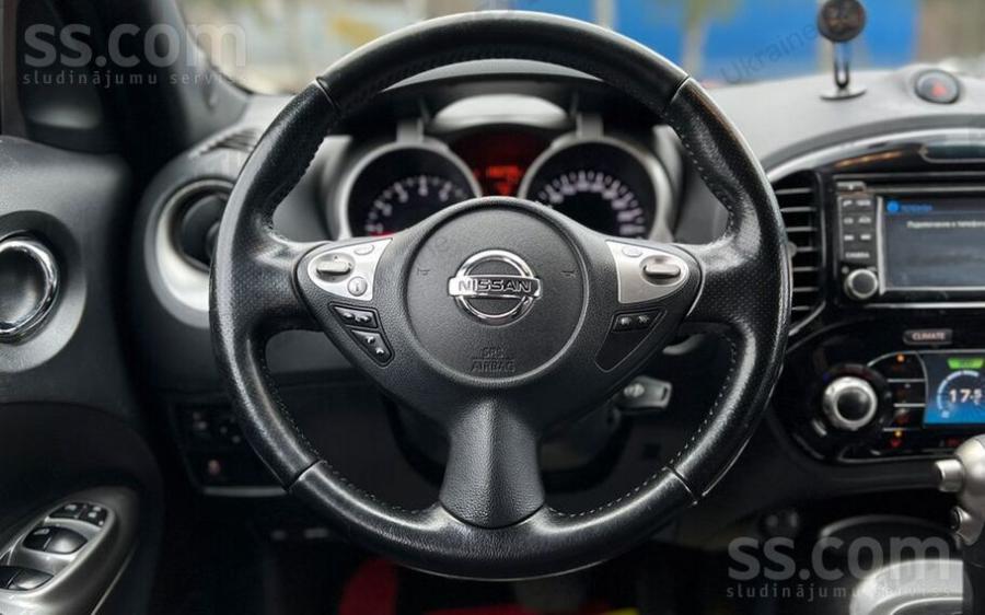 Sarkans Nissan Juke 2014 Rīga, ar dzinēja tilpumu 1.60 L un nobraukumu 61 tūkst. km par 6300 €, foto 9 vietnē AUTOMOTO.COM.LV