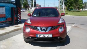 Red Nissan Juke 2015 in Taurage, with an engine capacity of 1.20 L and mileage of 148 thousand km for 5700 €, photo  on AUTOMOTO.COM.LV