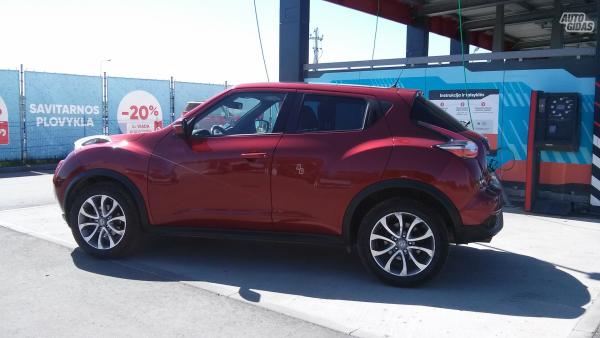 Sarkans Nissan Juke 2015 Tauragė, ar dzinēja tilpumu 1.20 L un nobraukumu 148 tūkst. km par 5700 €, foto 6 vietnē AUTOMOTO.COM.LV