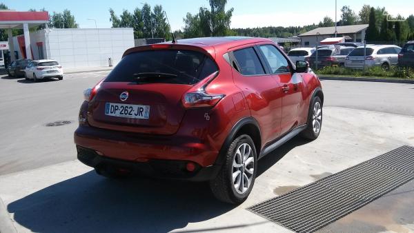 Sarkans Nissan Juke 2015 Tauragė, ar dzinēja tilpumu 1.20 L un nobraukumu 148 tūkst. km par 5700 €, foto 9 vietnē AUTOMOTO.COM.LV