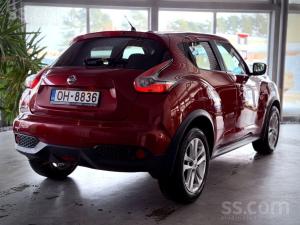 Sarkans Nissan Juke 2015 Jēkabpils, ar dzinēja tilpumu 1.60 L un nobraukumu 104 tūkst. km par 6600 €, foto 6 vietnē AUTOMOTO.COM.LV