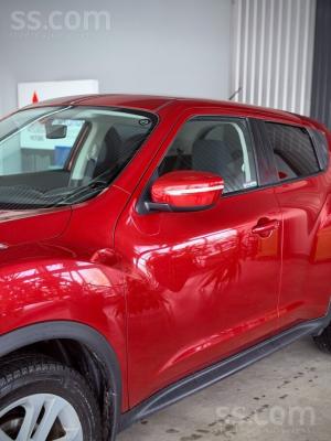 Sarkans Nissan Juke 2015 Jēkabpils, ar dzinēja tilpumu 1.60 L un nobraukumu 104 tūkst. km par 6600 €, foto 8 vietnē AUTOMOTO.COM.LV