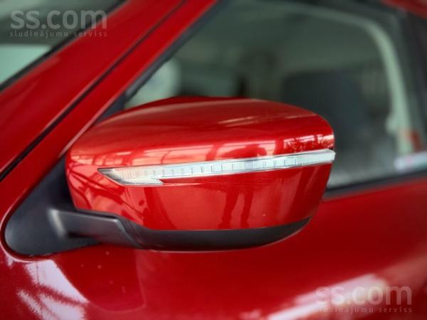 Red Nissan Juke 2015 in Jekabpils, with an engine capacity of 1.60 L and mileage of 104 thousand km for 6600 €, photo 8 on AUTOMOTO.COM.LV