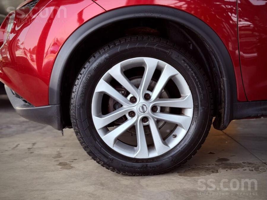 Sarkans Nissan Juke 2015 Jēkabpils, ar dzinēja tilpumu 1.60 L un nobraukumu 104 tūkst. km par 6600 €, foto 11 vietnē AUTOMOTO.COM.LV
