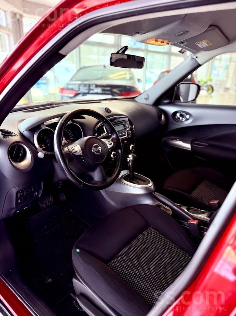 Sarkans Nissan Juke 2015 Jēkabpils, ar dzinēja tilpumu 1.60 L un nobraukumu 104 tūkst. km par 6600 €, foto 13 vietnē AUTOMOTO.COM.LV