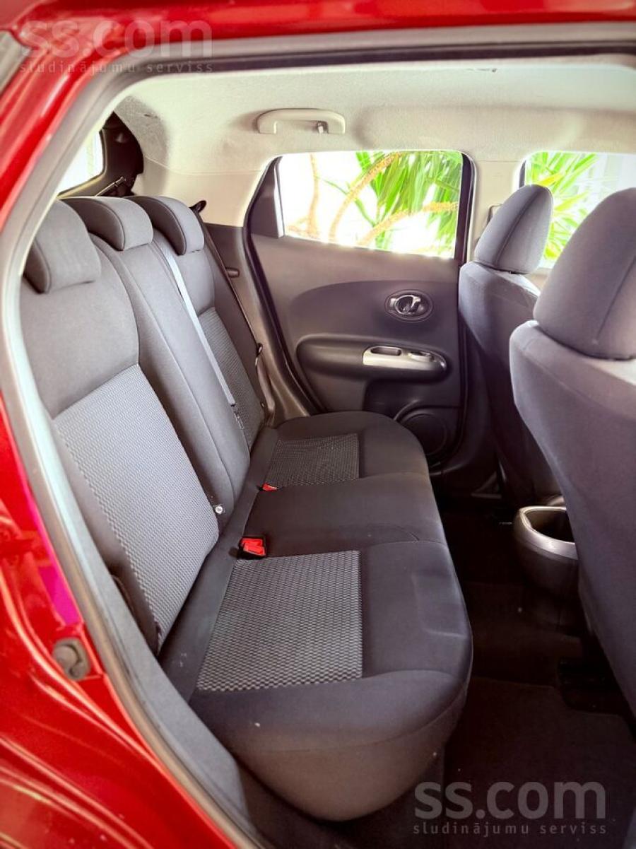 Sarkans Nissan Juke 2015 Jēkabpils, ar dzinēja tilpumu 1.60 L un nobraukumu 104 tūkst. km par 6600 €, foto 15 vietnē AUTOMOTO.COM.LV
