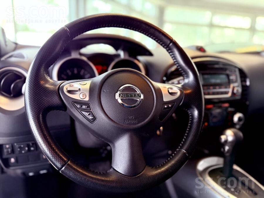 Sarkans Nissan Juke 2015 Jēkabpils, ar dzinēja tilpumu 1.60 L un nobraukumu 104 tūkst. km par 6600 €, foto 16 vietnē AUTOMOTO.COM.LV