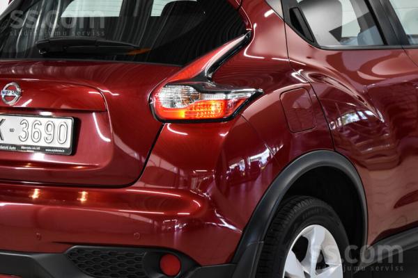 Red Nissan Juke 2016 in Riga, with an engine capacity of 1.60 L and mileage of 99 thousand km for 7390 €, photo 10 on AUTOMOTO.COM.LV