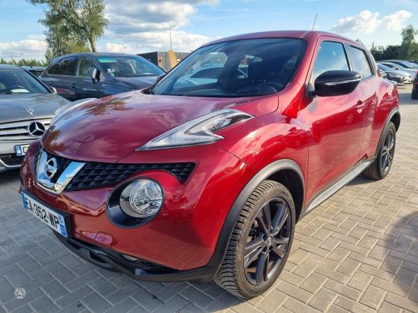 Sarkans Nissan Juke 2016 Tauragė, ar dzinēja tilpumu 1.20 L un nobraukumu 118 tūkst. km par 5600 €, foto 1 vietnē AUTOMOTO.COM.LV