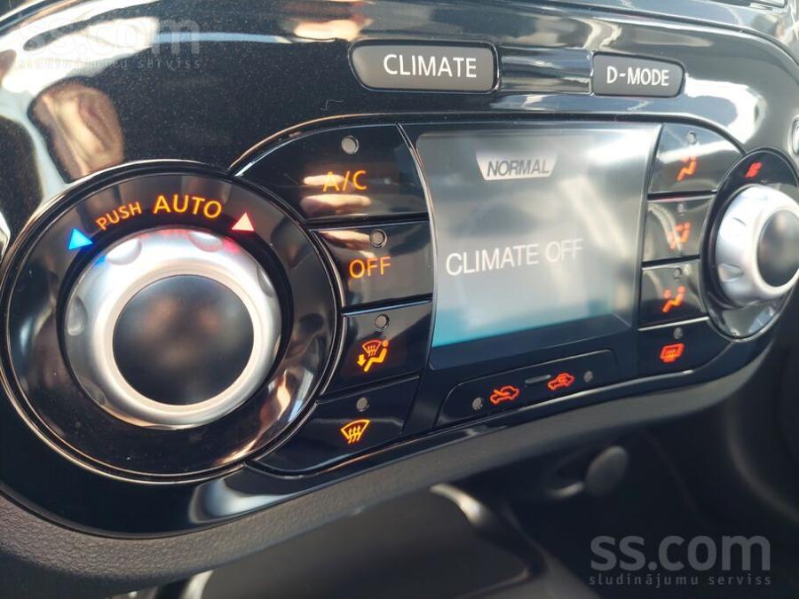 Sarkans Nissan Juke 2016 Daugavpils, ar dzinēja tilpumu 1.60 L un nobraukumu 59 tūkst. km par 8450 €, foto 18 vietnē AUTOMOTO.COM.LV