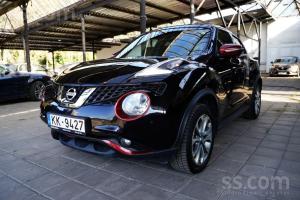 Red Nissan Juke 2016 in Riga, with an engine capacity of 1.60 L and mileage of 114 thousand km for 7200 €, photo 3 on AUTOMOTO.COM.LV
