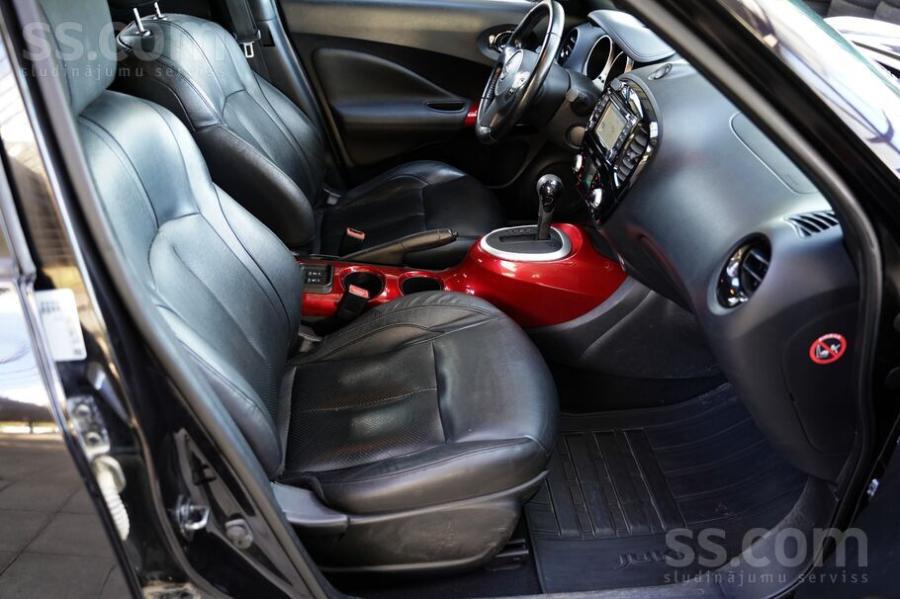 Red Nissan Juke 2016 in Riga, with an engine capacity of 1.60 L and mileage of 114 thousand km for 7200 €, photo 11 on AUTOMOTO.COM.LV