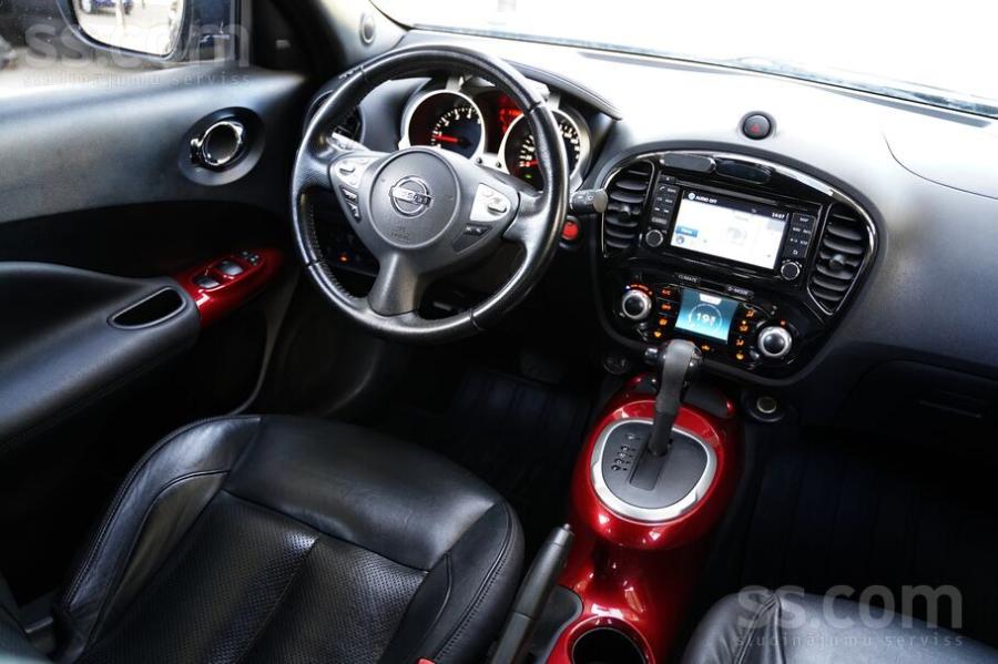 Red Nissan Juke 2016 in Riga, with an engine capacity of 1.60 L and mileage of 114 thousand km for 7200 €, photo 13 on AUTOMOTO.COM.LV