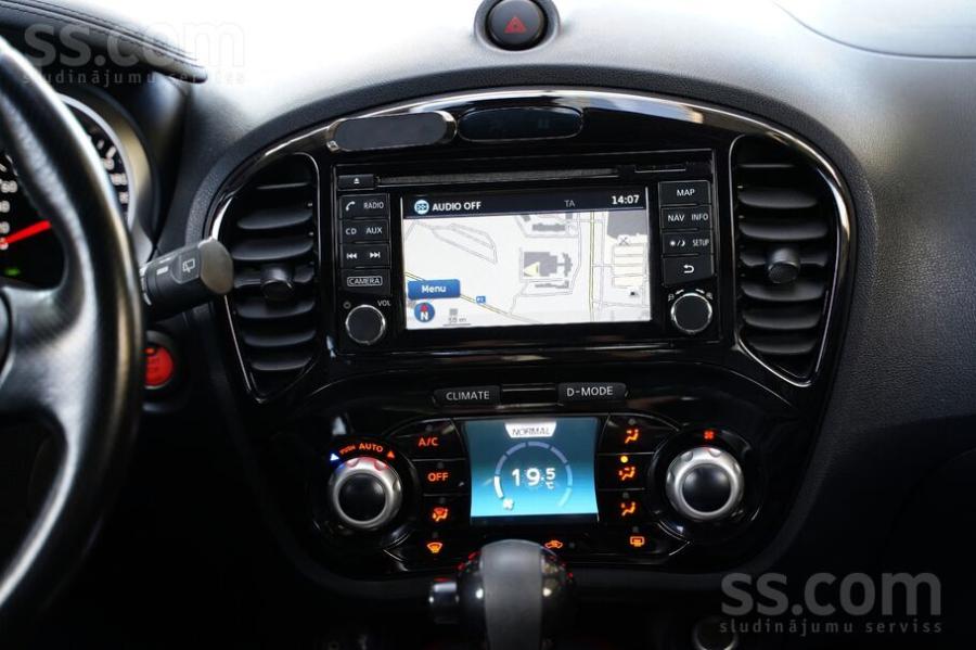 Red Nissan Juke 2016 in Riga, with an engine capacity of 1.60 L and mileage of 114 thousand km for 7200 €, photo 14 on AUTOMOTO.COM.LV