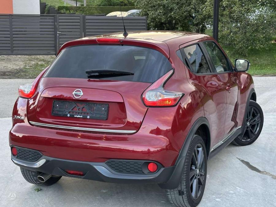 Sarkans Nissan Juke 2016 Alīta, ar dzinēja tilpumu 1.50 L un nobraukumu 212 tūkst. km par 6980 €, foto 5 vietnē AUTOMOTO.COM.LV