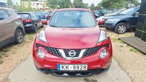 Red Nissan Juke 2016 in Riga, with an engine capacity of 1.60 L and mileage of 56 thousand km for 7500 €, photo 6 on AUTOMOTO.COM.LV