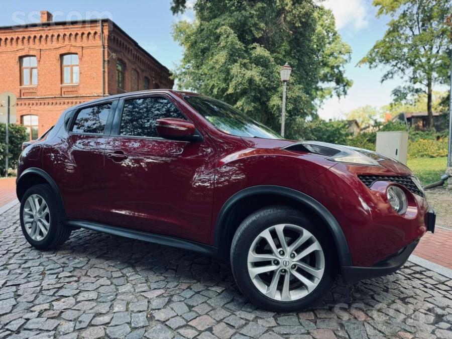 Sarkans Nissan Juke 2016 Cēsis, ar dzinēja tilpumu 1.20 L un nobraukumu 0 tūkst. km par 7990 €, foto 3 vietnē AUTOMOTO.COM.LV