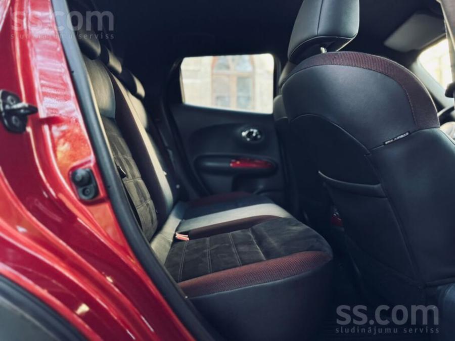Sarkans Nissan Juke 2016 Cēsis, ar dzinēja tilpumu 1.20 L un nobraukumu 0 tūkst. km par 7990 €, foto 10 vietnē AUTOMOTO.COM.LV