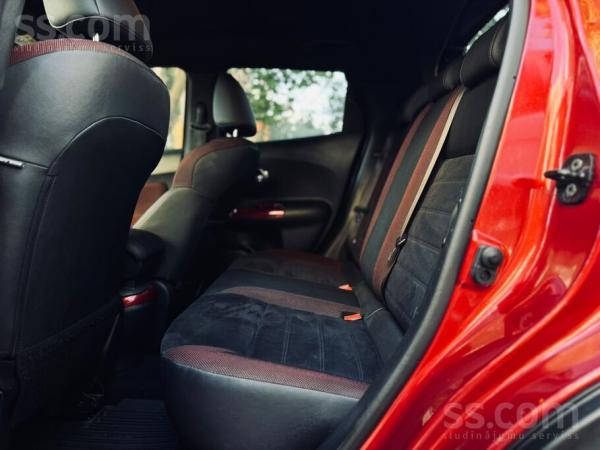 Sarkans Nissan Juke 2016 Cēsis, ar dzinēja tilpumu 1.20 L un nobraukumu 0 tūkst. km par 7990 €, foto 11 vietnē AUTOMOTO.COM.LV